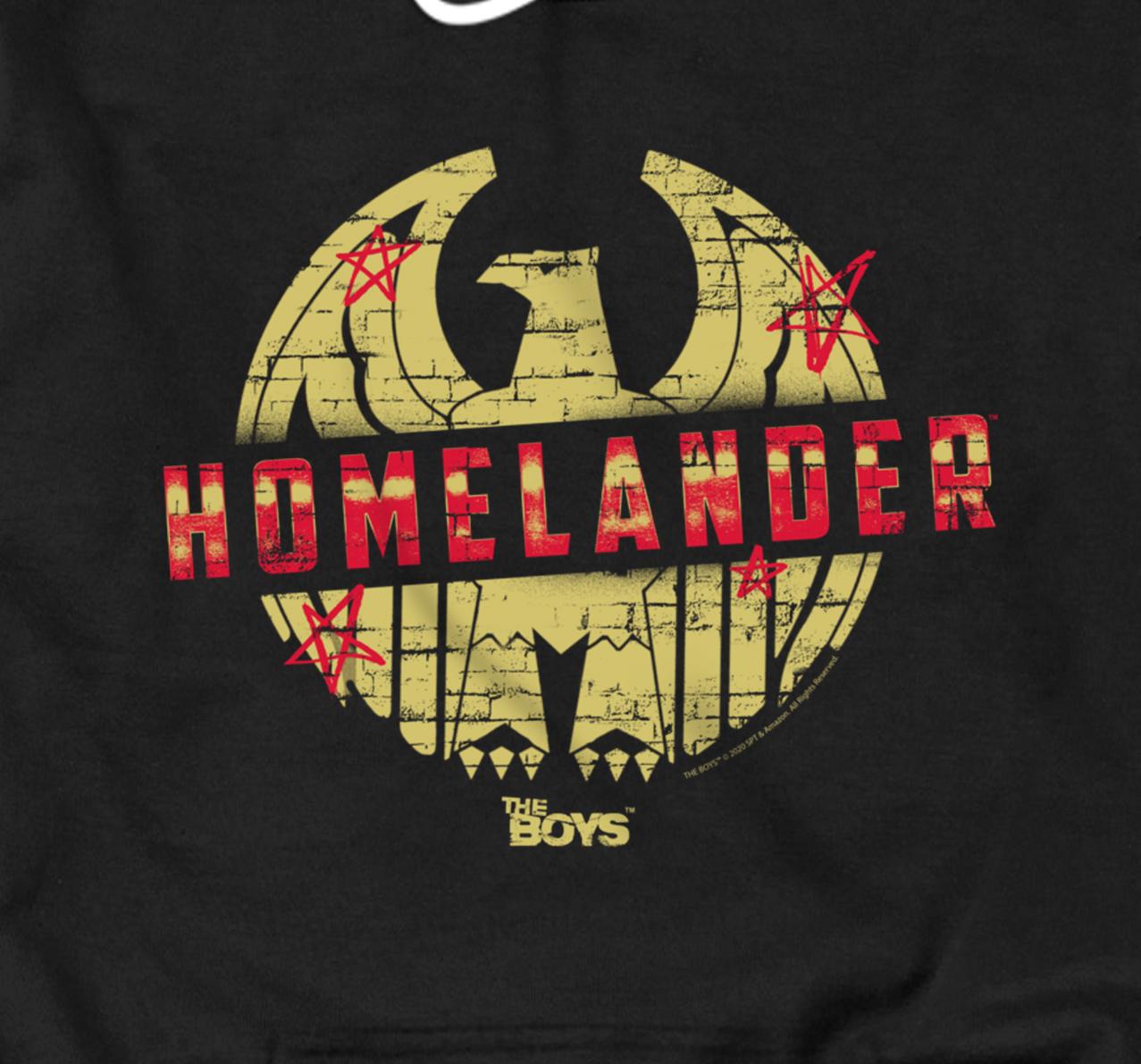 Personalized The Boys Homelander Symbol Pullover Hoodie - All Star Shirt