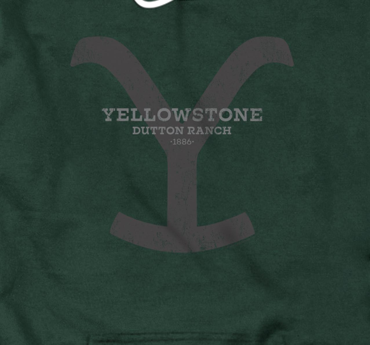 Personalized Yellowstone Dutton Ranch Shadow Pullover Hoodie - All Star ...