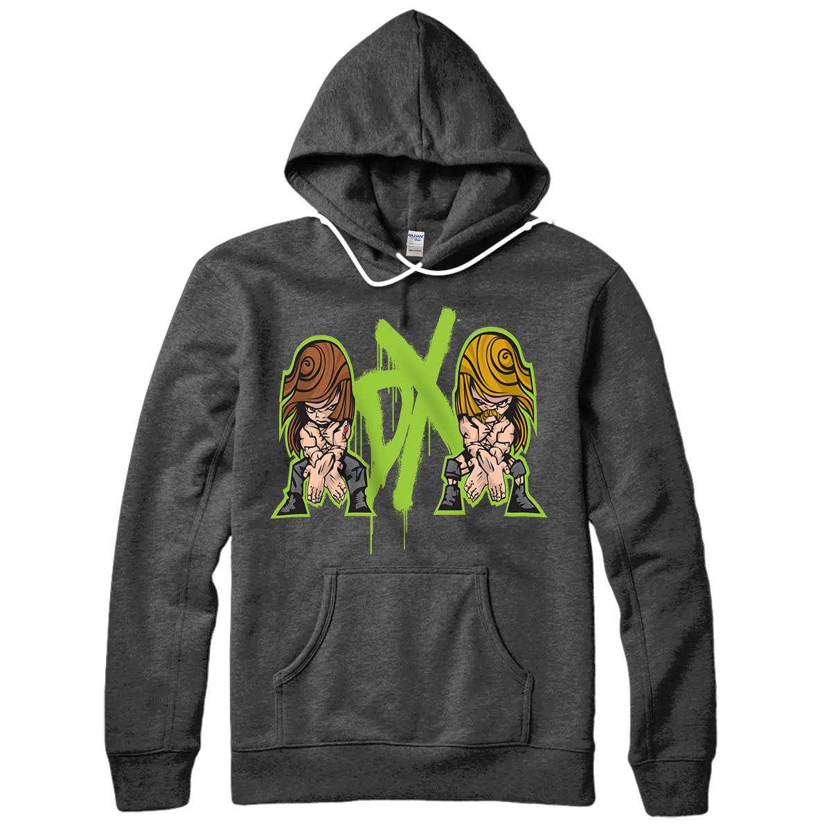 Personalized WWE DX "Illustrated Chop" Graphic Pullover Hoodie - All ...