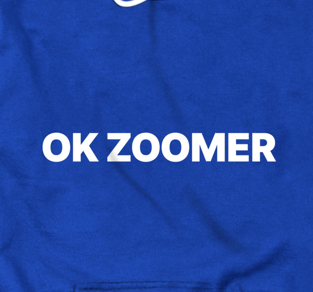 Personalized OK Zoomer Pullover Hoodie - All Star Shirt